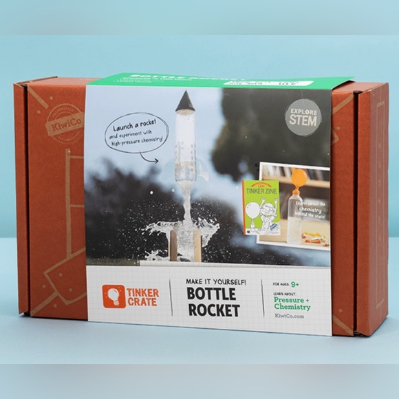 KiwiCo | Toys | Kiwico Tinker Crate Bottle Rocket Nib | Poshmark